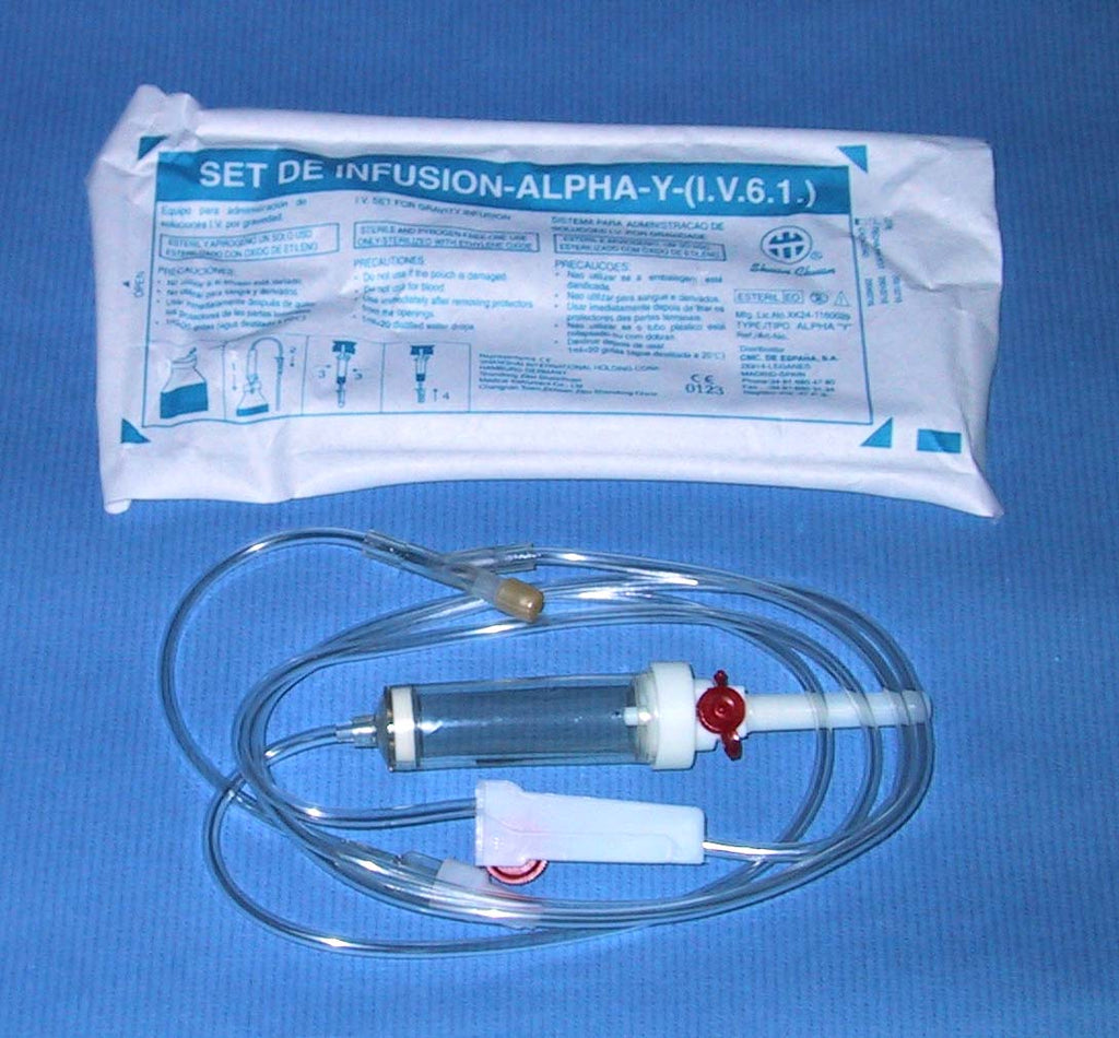 Set Infusion I.v.-6.1. Latex Free. Equipo De Infusión Para Soluciones ...